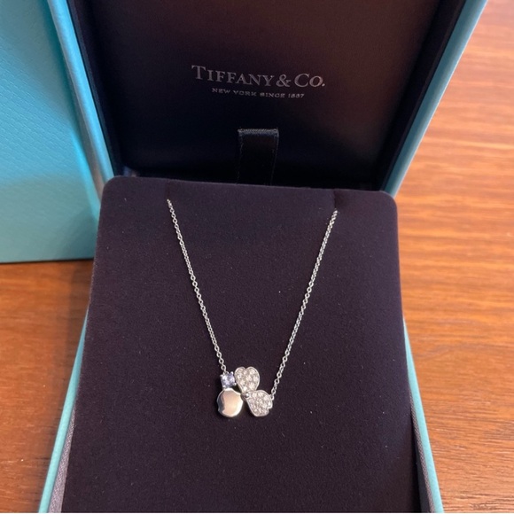 Tiffany & Co. | Jewelry | Tiffany Co Platinum Paper Flowers Necklace ...